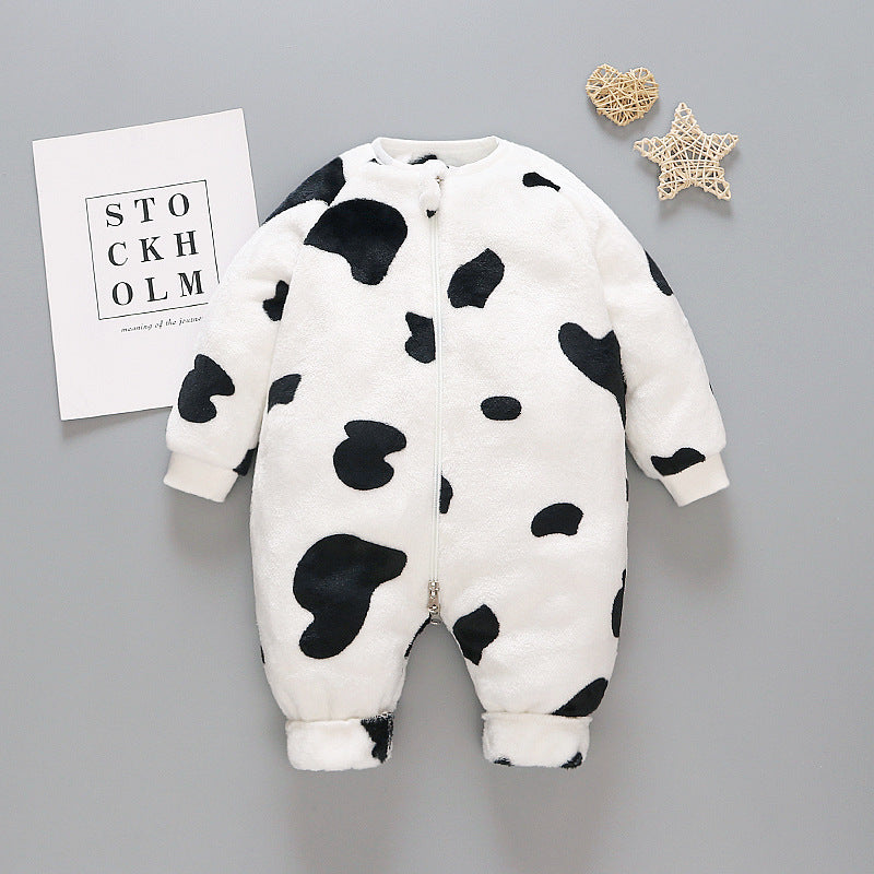 Body enterizo peludo de vaca – Mi Bebe